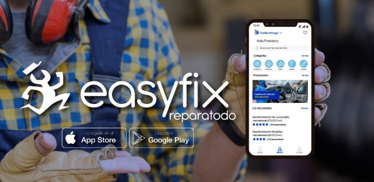 Easyfix, la app que lleva al técnico a la puerta de tu hogar u oficina
